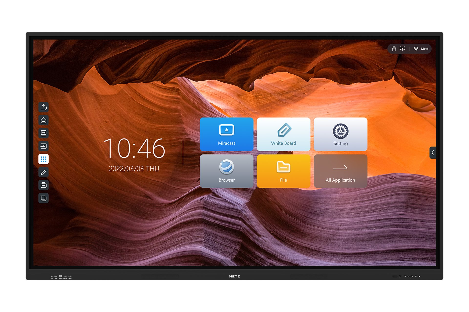 About METZ - Interactive Touchscreen Display & Smart Board